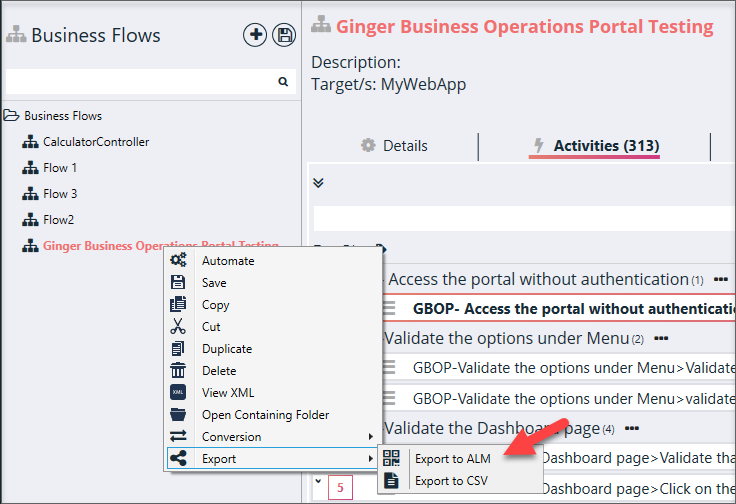 Ginger Zephyr ALM Integration